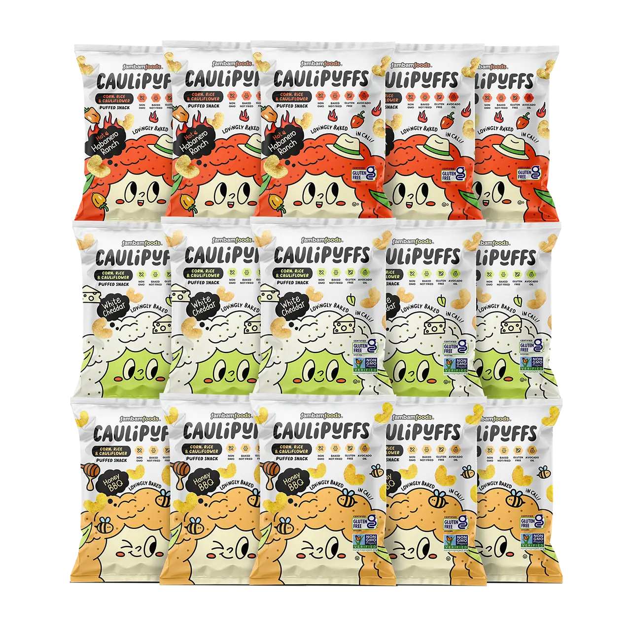 Classic Variety Pack – CauliPuffs
